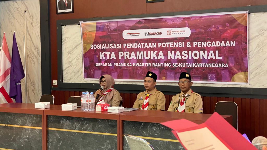 SOSIALISASI PENDATAAN POTENSI DAN PENGADAAN KTA PRAMUKA NASIONAL ...
