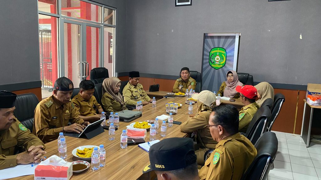 RAPAT KOORDINASI ANTAR KEPALA DESA SE-KECAMATAN ANGGANA, PERKUAT ...